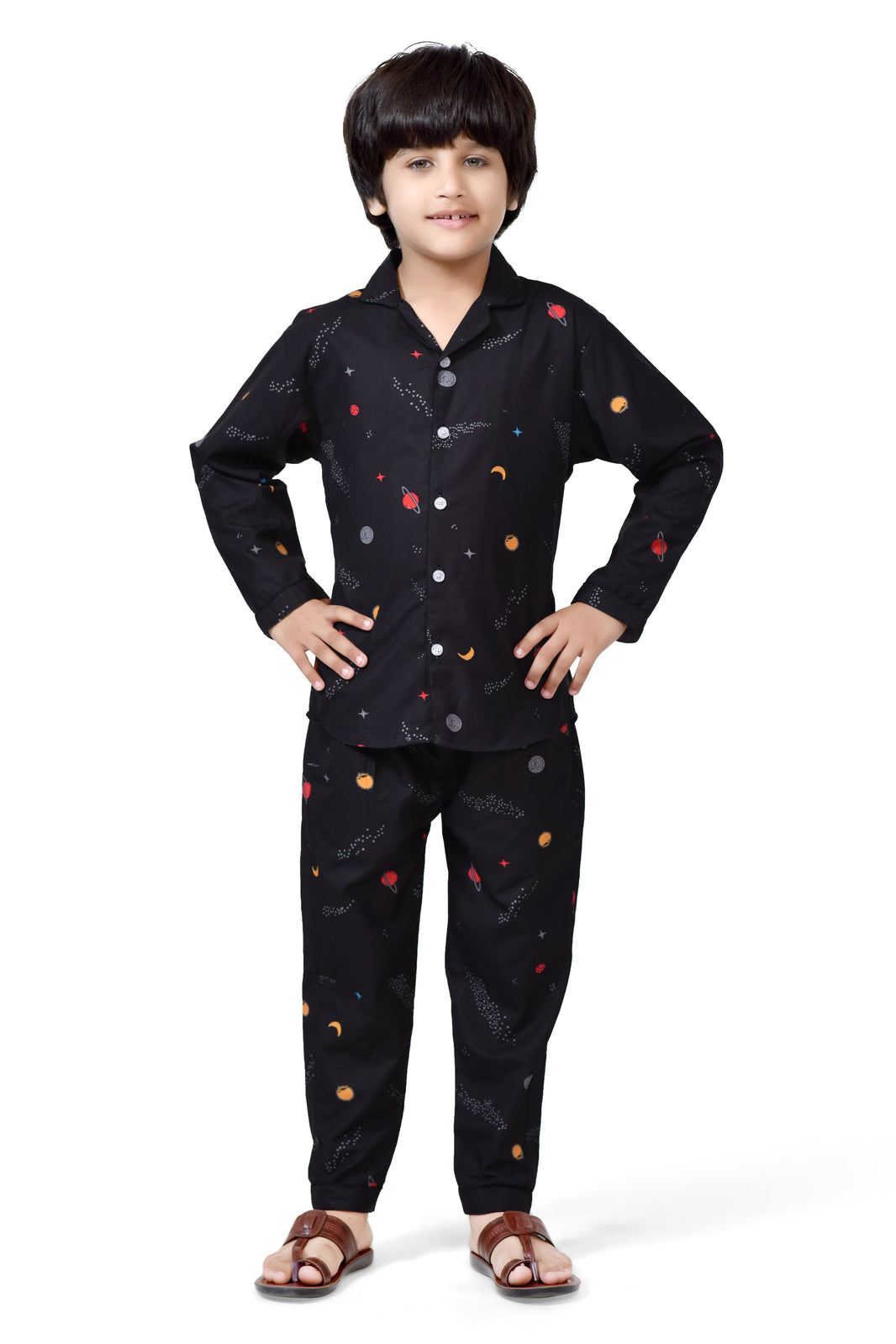 Shop Boys Night Suits Online - Kids Cotton Night Dress at Club96